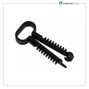 Pontet Cheville Rond Noir - Lot de 100 | Fixation Fibre Optique ...