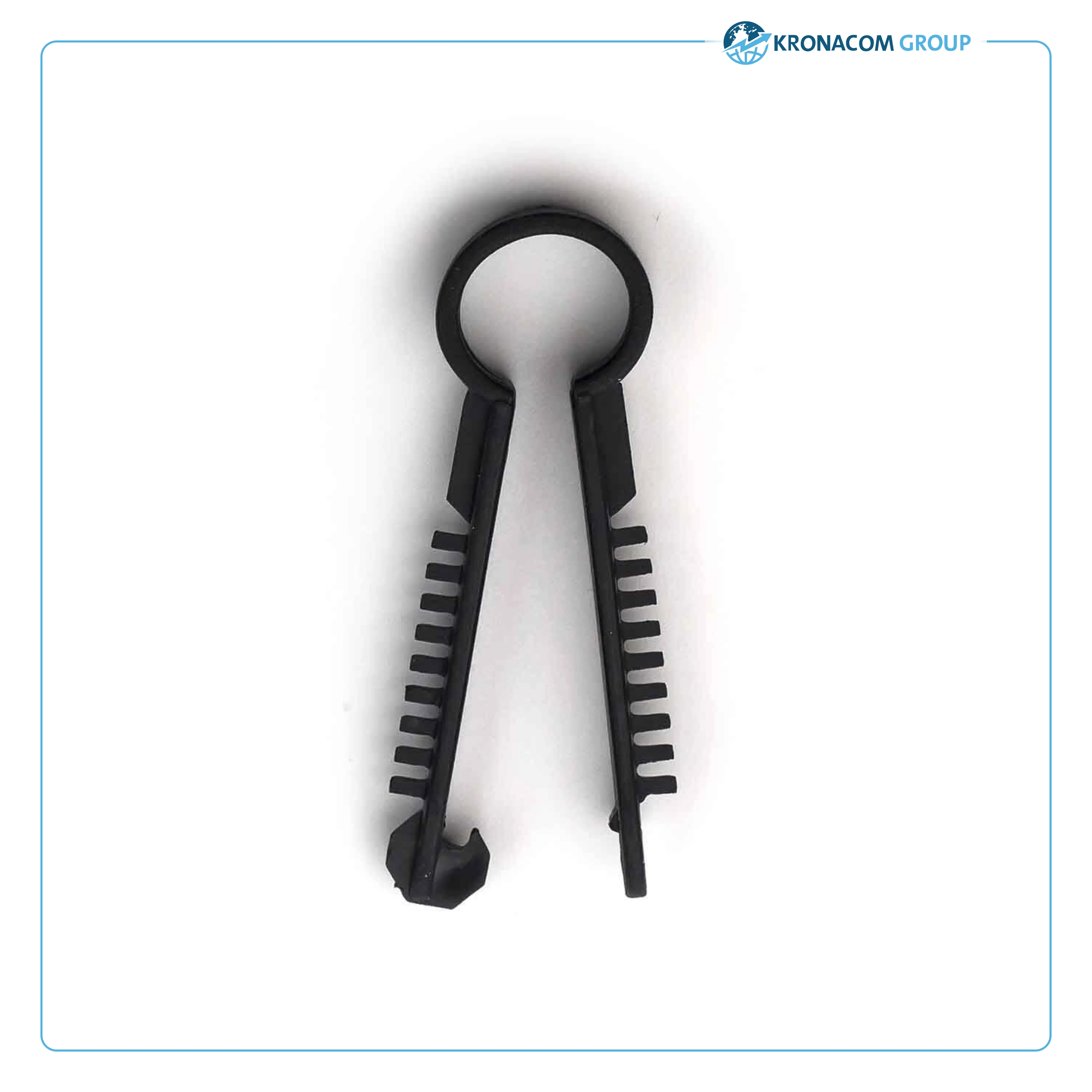 Pontet Cheville Rond Noir - Lot de 100 | Fixation Fibre Optique ...
